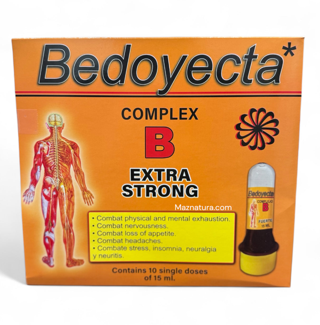 Bedoyecta B Complex Extra Strong Ampolleta Bebible – Maznatura